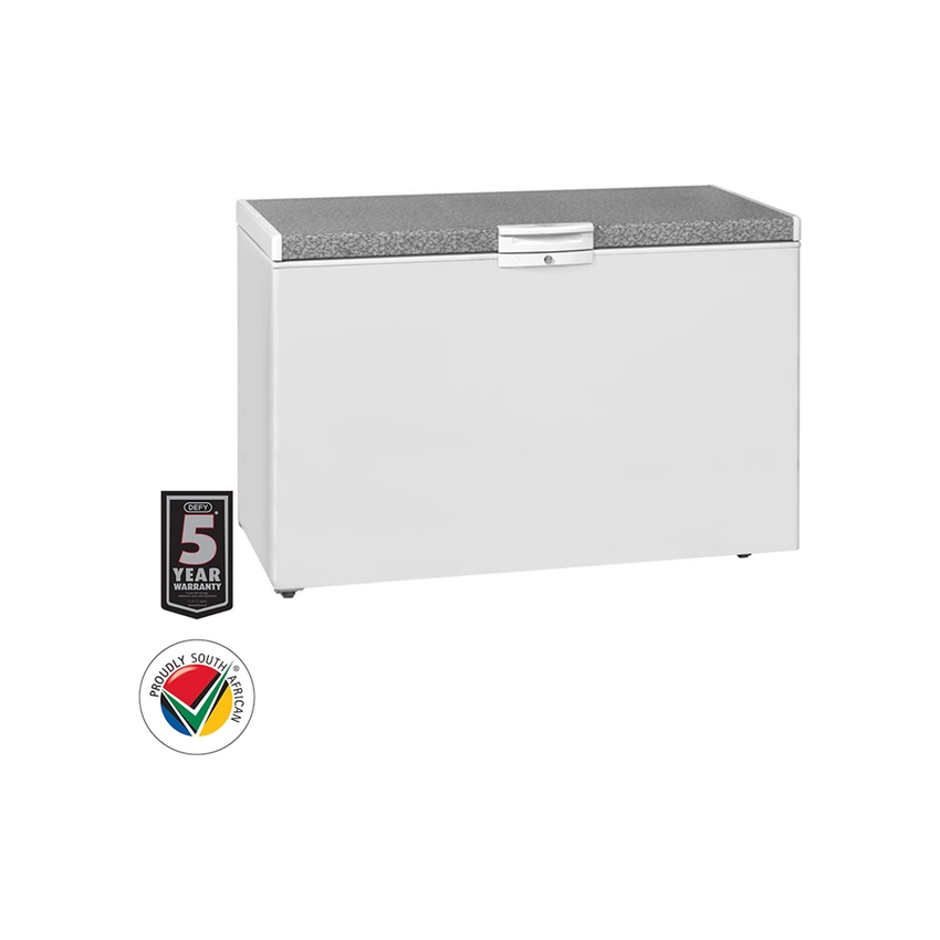 DEFY 386L ECO CHEST FREEZER - WHITE – MbeuTech