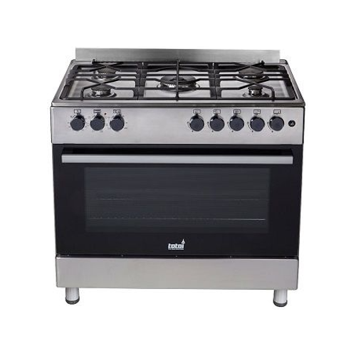 TOTAI TS 90CM 4 BURNER GAS COOKER WITH ELEC OVEN – MbeuTech