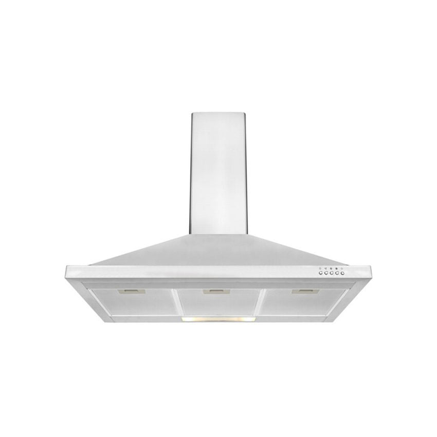 DEFY 90CM PREMIUM CHIMNEY COOKER HOOD - STAINLESS STEEL – MbeuTech