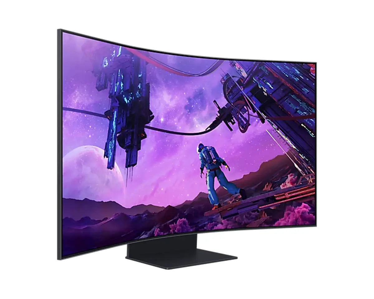 Samsung 55" inch Odyssey Ark 4K UHD Mini-LED Curved Gaming Screen ...